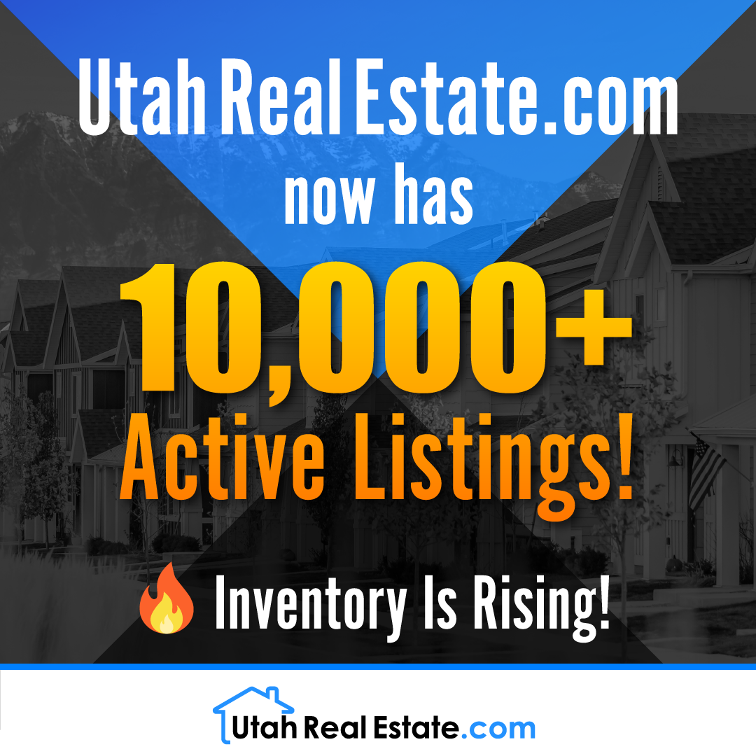 UtahRealEstate.com Now Has 10,000+ Active Listings! (Infographic ...